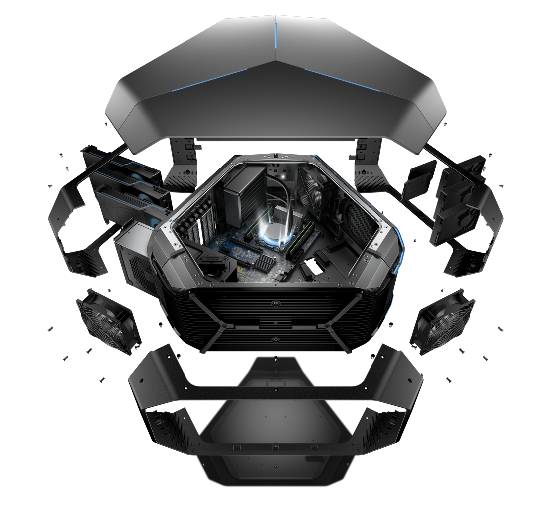 Alienware's 2014 Triangular Area 51 Gaming PC Now Available, Starts At ...