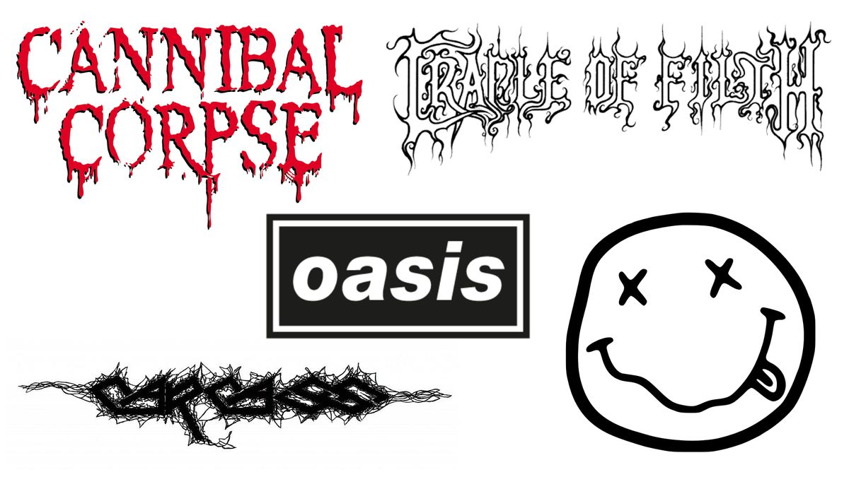 The history of rock band logos, from the 1960s to the present day ...