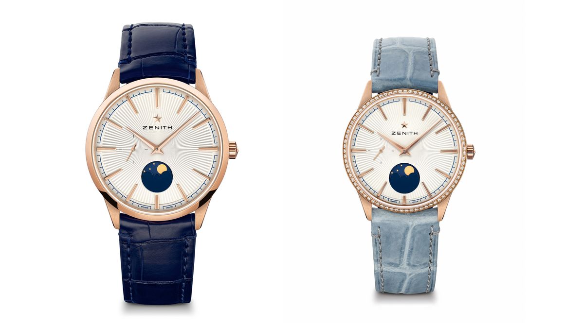 Zenith Elite Moonphase is a watch duo for him and her this Valentine’s ...