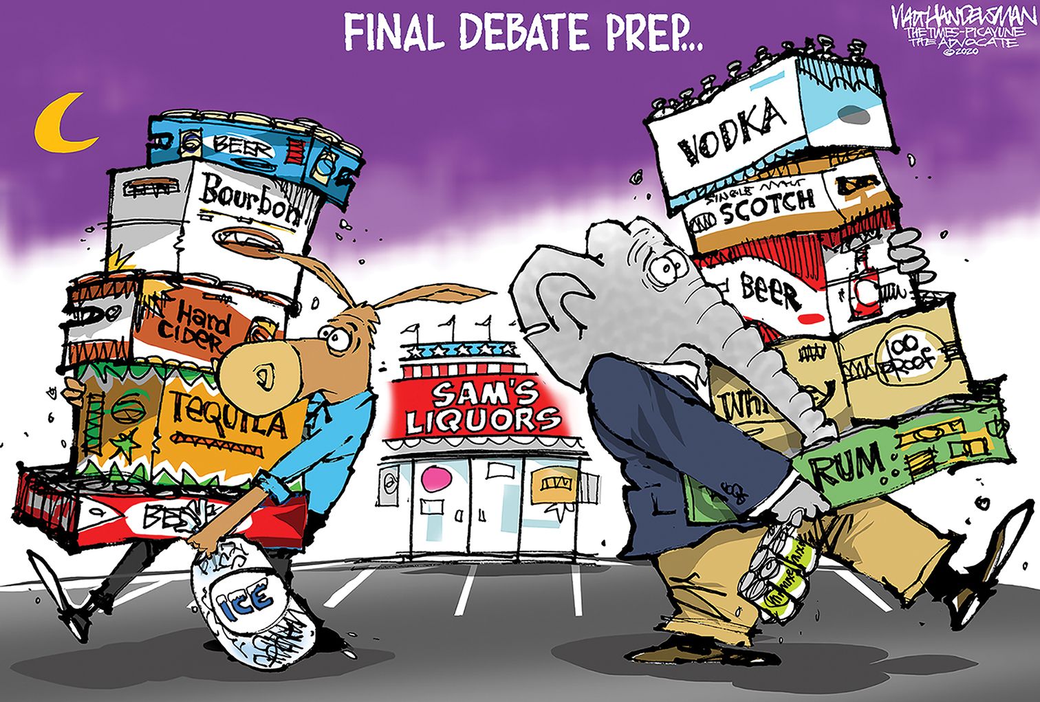 5 indisputably funny cartoons about the final presidential debate | The ...