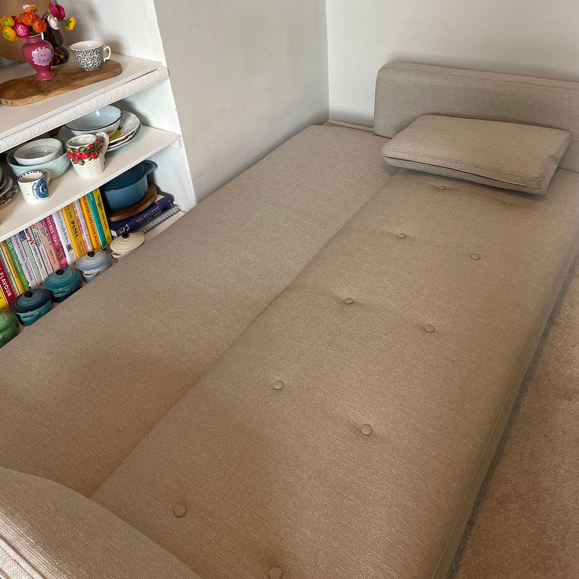 DUSK sofa bed review: I tested the three-seater Hudson | Ideal Home
