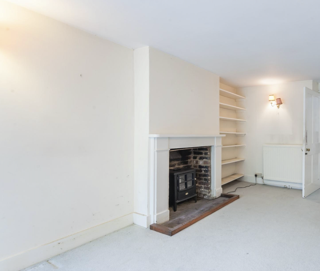 An IKEA Hack Combines BILLYs and HAVSTAs for Alcove Shelves | Livingetc