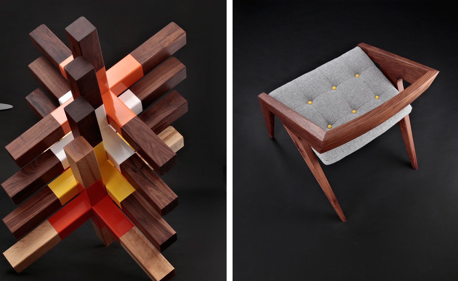 Jory Brigham's furniture and workshop | Wallpaper