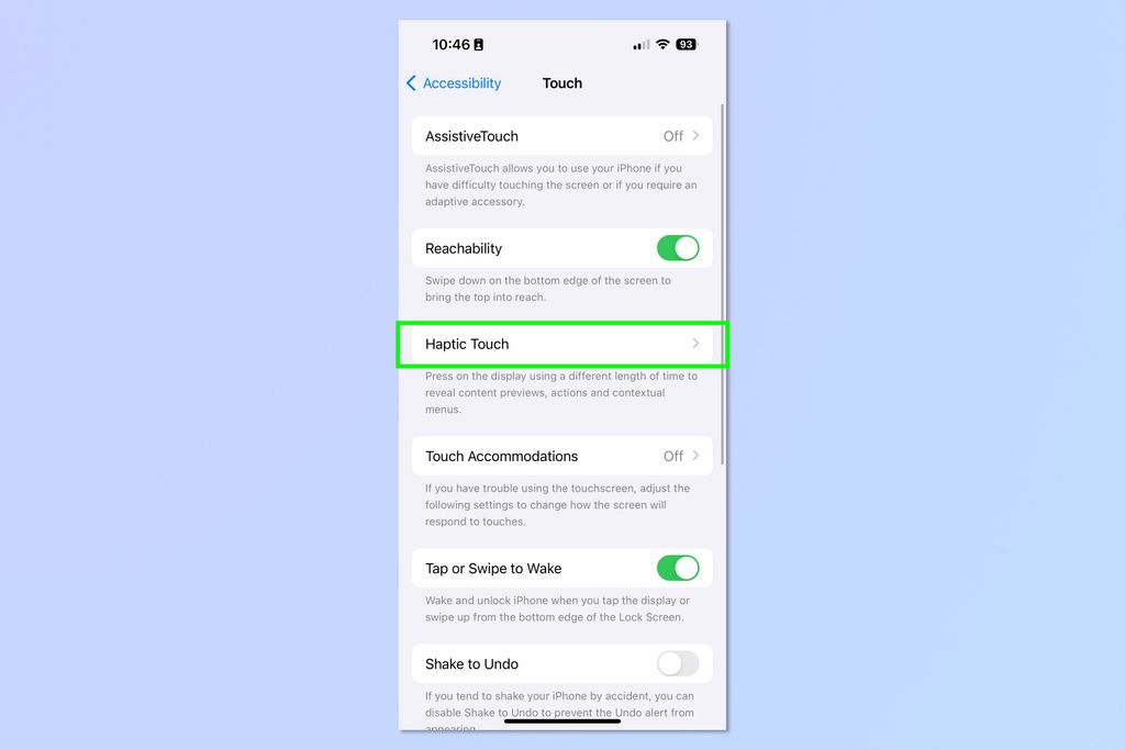 How to speed up Haptic Touch duration on iPhone | Tom's Guide