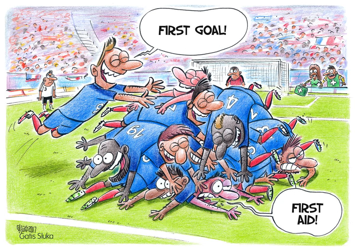 Editorial Cartoon World FIFA World Cup | The Week