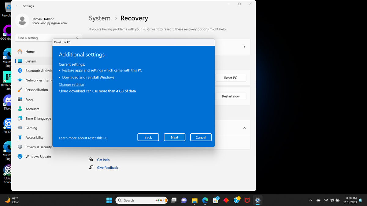 How to factory reset a computer | TechRadar