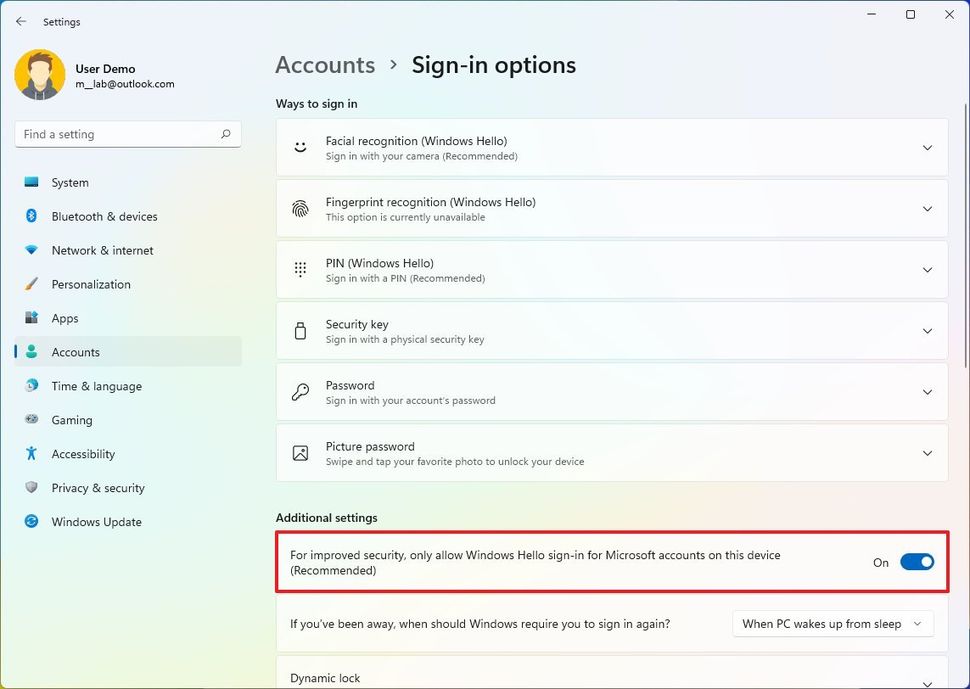 How to manage user account settings on Windows 11 | Windows Central