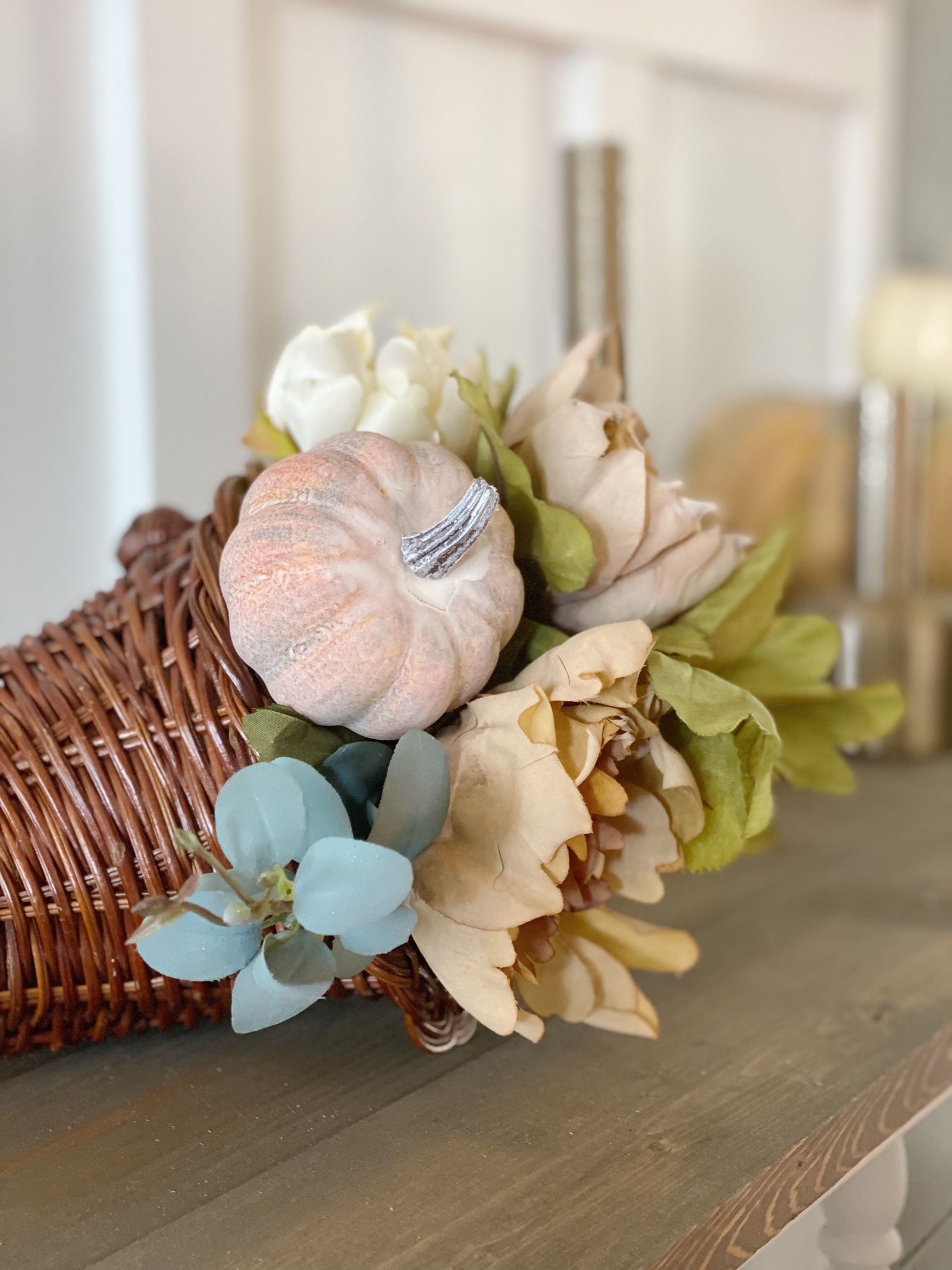 How to make a Cornucopia centerpiece for Thanksgiving | Real Homes