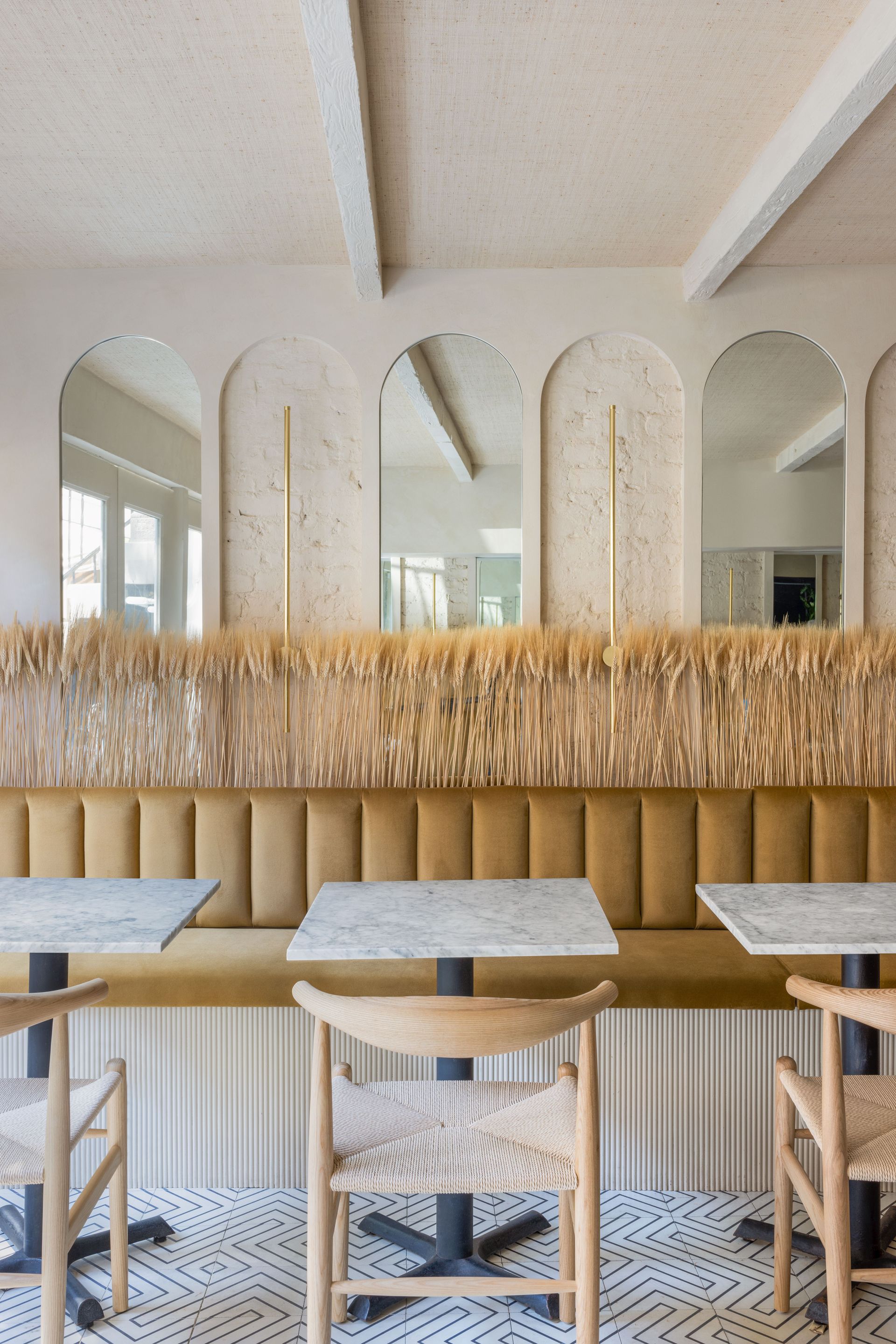 The Wesley’s interiors reflect its plant-forward menu | Wallpaper*