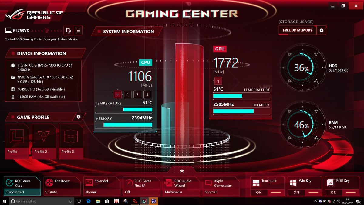 ASUS ROG Strix GL753 review: Great on-the-go gaming for a cool $1,000 ...