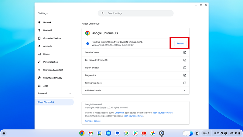 How to update ChromeOS | Android Central