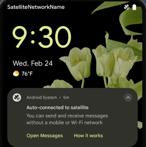 Android 15 new preview confirms your phone is getting satellite ...