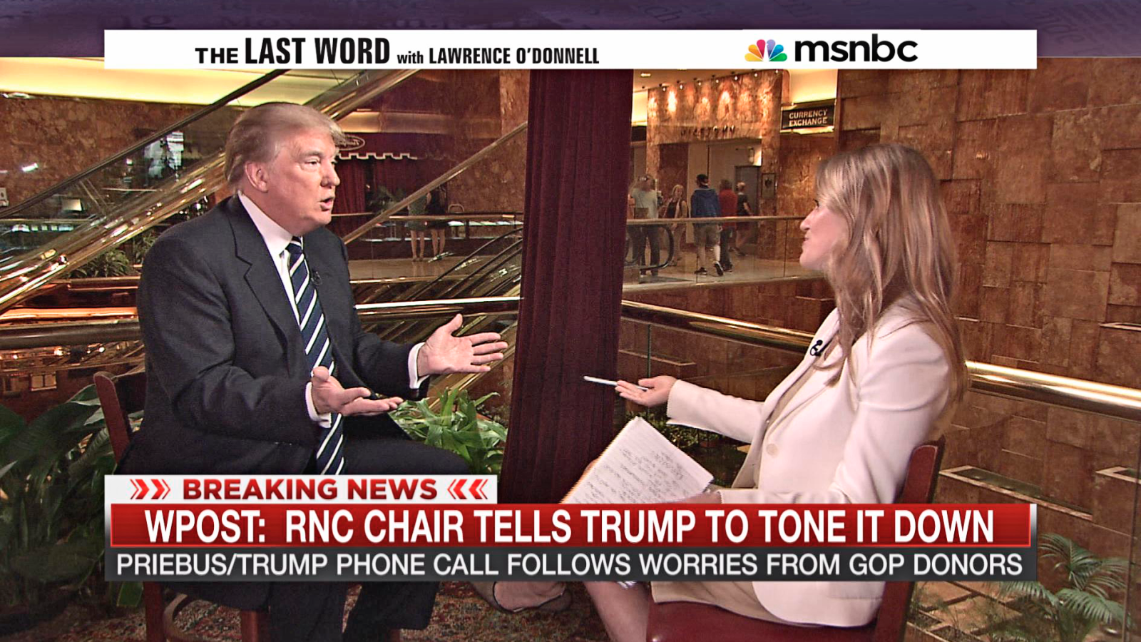 Katy Tur Talks Covering Donald Trump's Candidacy for NBC | Marie Claire