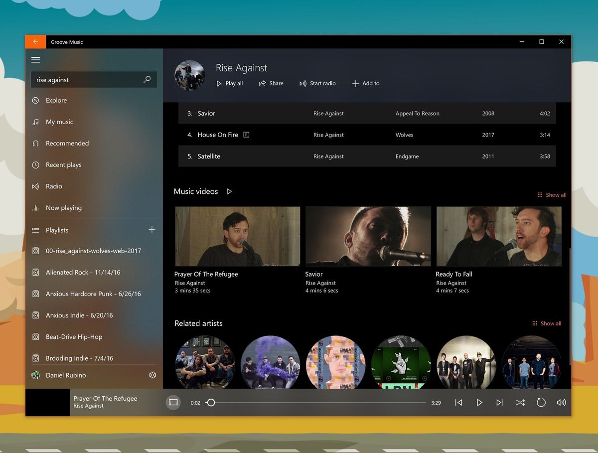 Groove Music adds dedicated music video area on artist pages | Windows ...