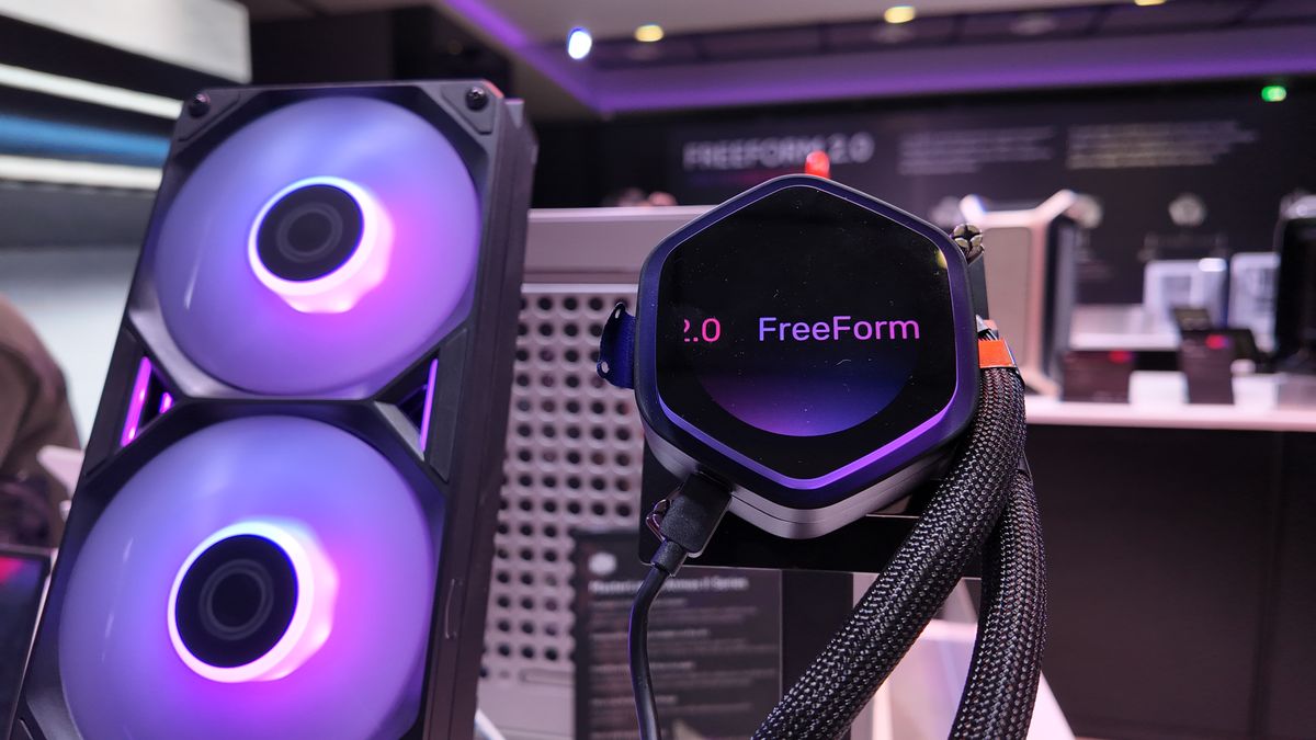 Cooler Master's new liquid cooler has modular tops, which have been ...