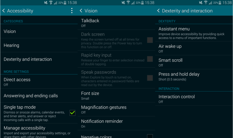 Accessibility features on the Samsung Galaxy S5 | Android Central