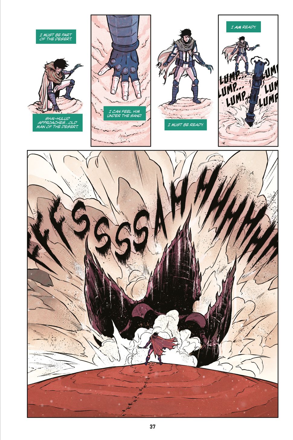 An Early Look At Dune The Graphic Novel Book 3 Exclusive Space