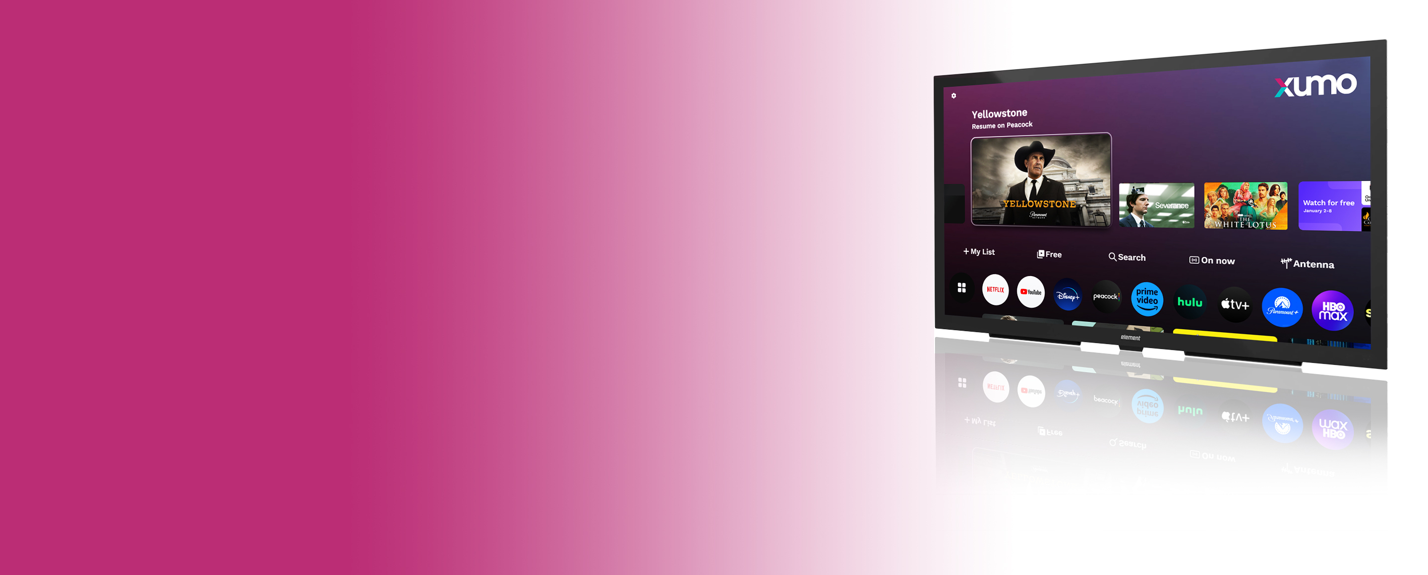 CES 2023 Xumo Expands Smart TV Portfolio With Element Line Of 4K Ultra