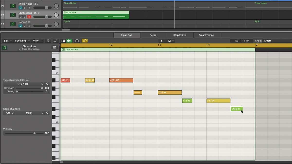 Songwriting basics: using music theory to help come up with a melody to ...