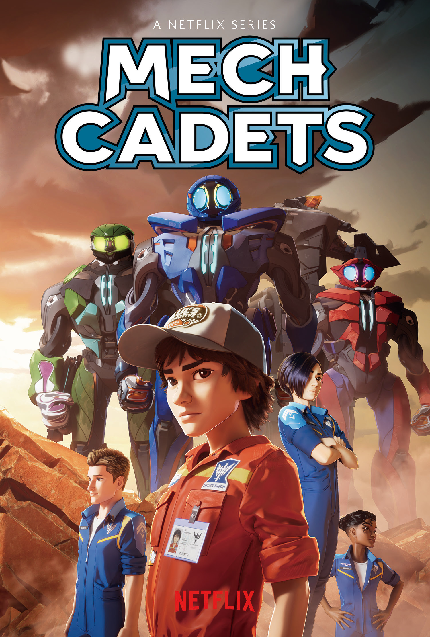 Netflix Reveals Cast Release Date For New 3D Anime Series Mech Cadets Netflix Reveals Cast Release Date For New 3D Anime Series Mech Cadets