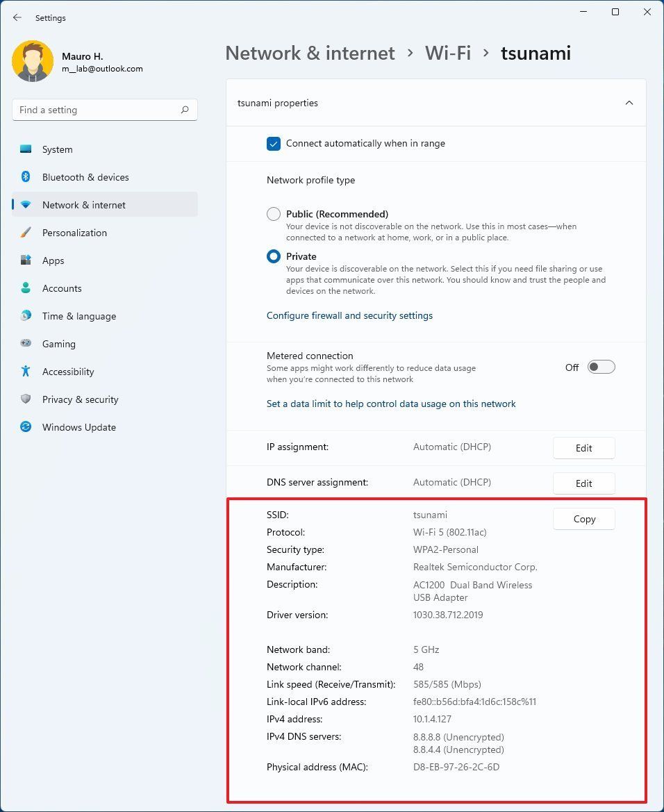 How to check network connection details on Windows 11 | Windows Central
