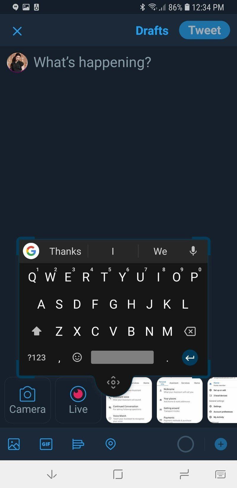 Gboard brings floating, transparent keyboard to beta | Android Central