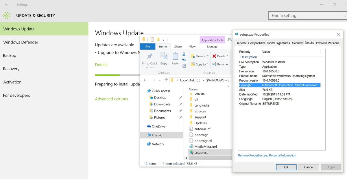 What's the difference between upgrading Windows 10 using Windows Update ...