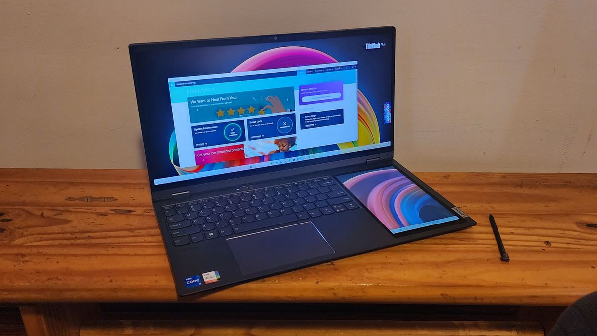 Lenovo ThinkBook Plus Gen 3 review — there’s a 2nd display on the deck ...