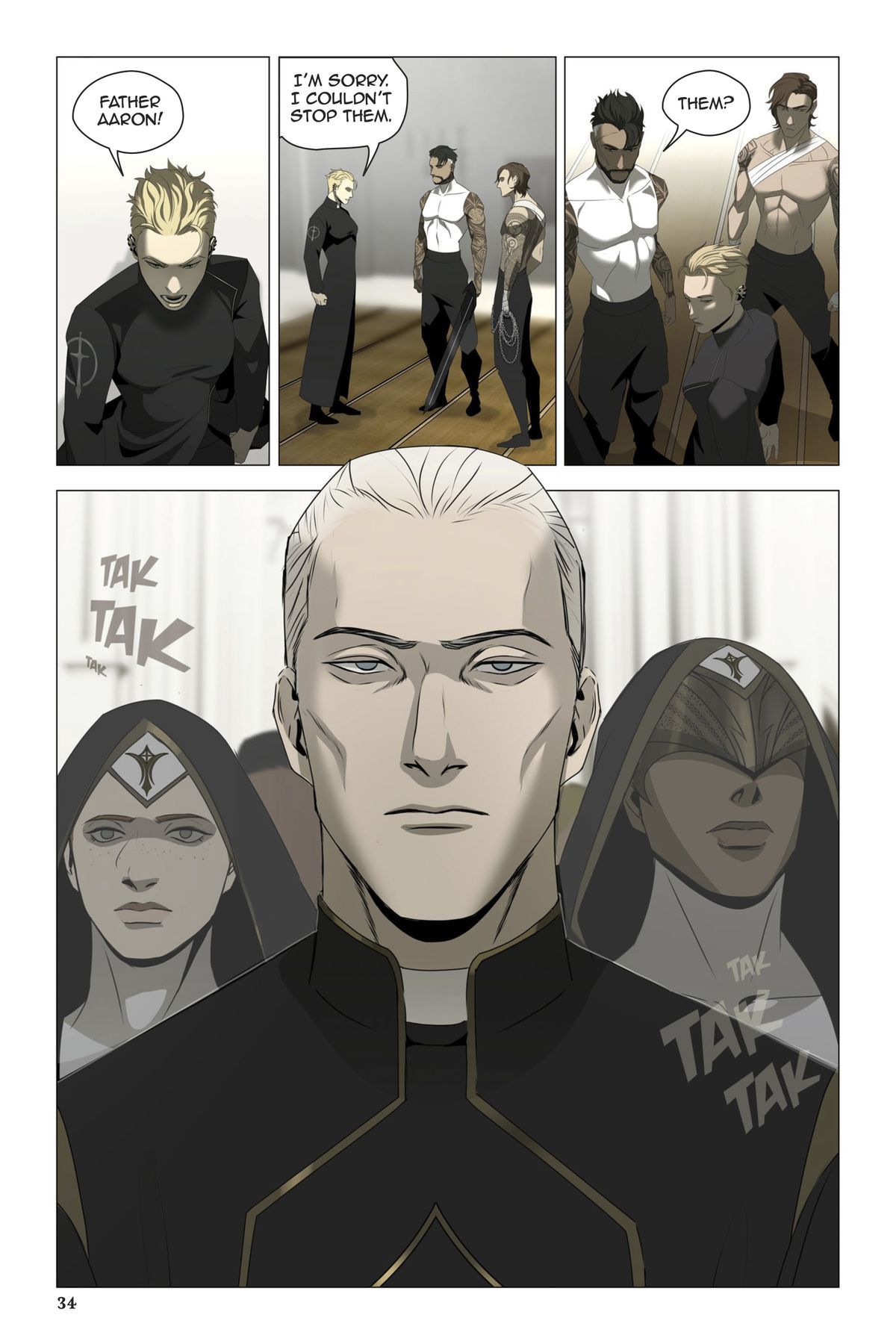 Hit webcomic Covenant is a manga-inspired adventure about "hot priests ...