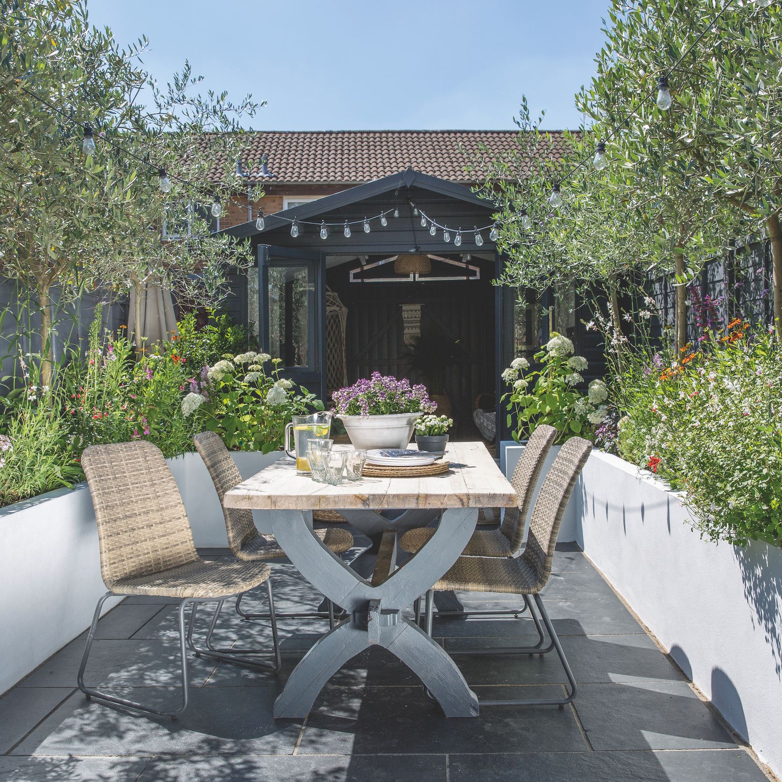 How to clean paving slabs — a quick way to refresh them | Ideal Home