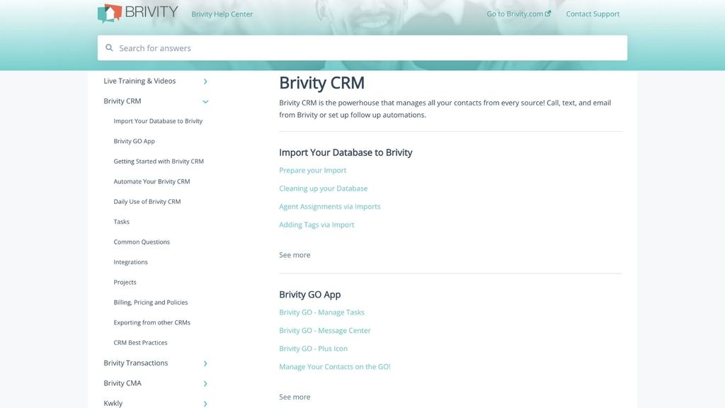 Brivity CRM review | TechRadar