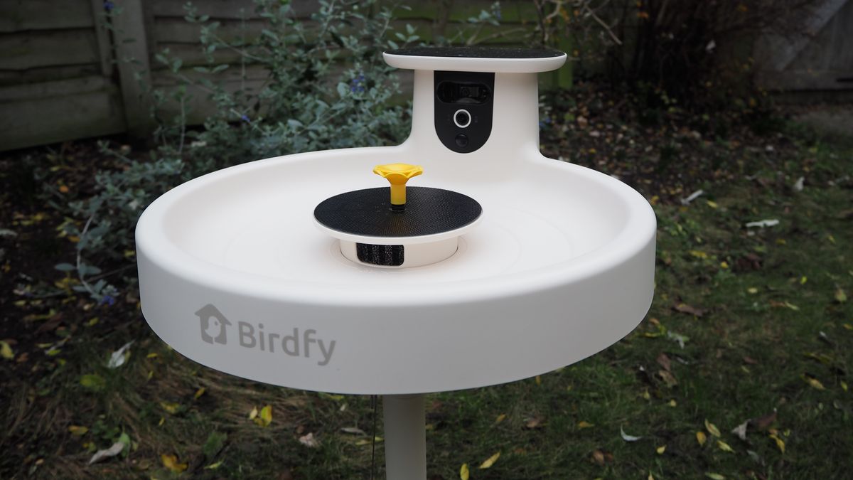 Birdfy Smart Bird Bath Pro with Stand review | Digital Camera World