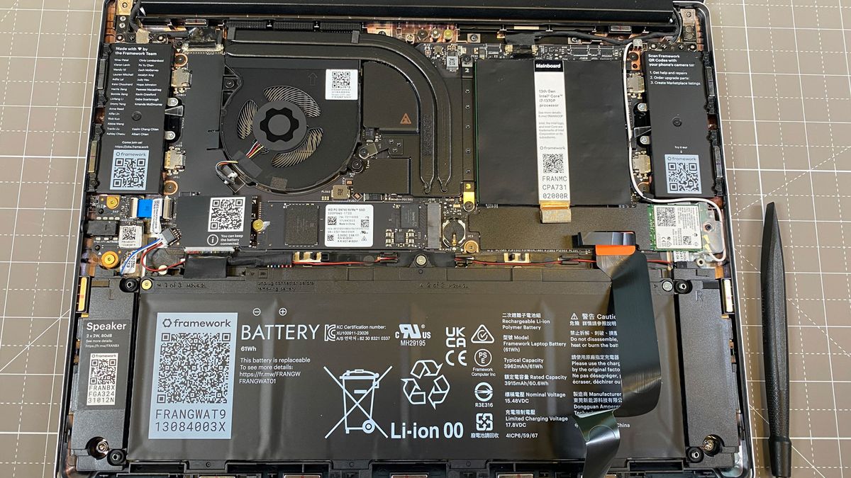 Framework Laptop 13 (Intel) Review: Coming in Handy | Tom's Hardware