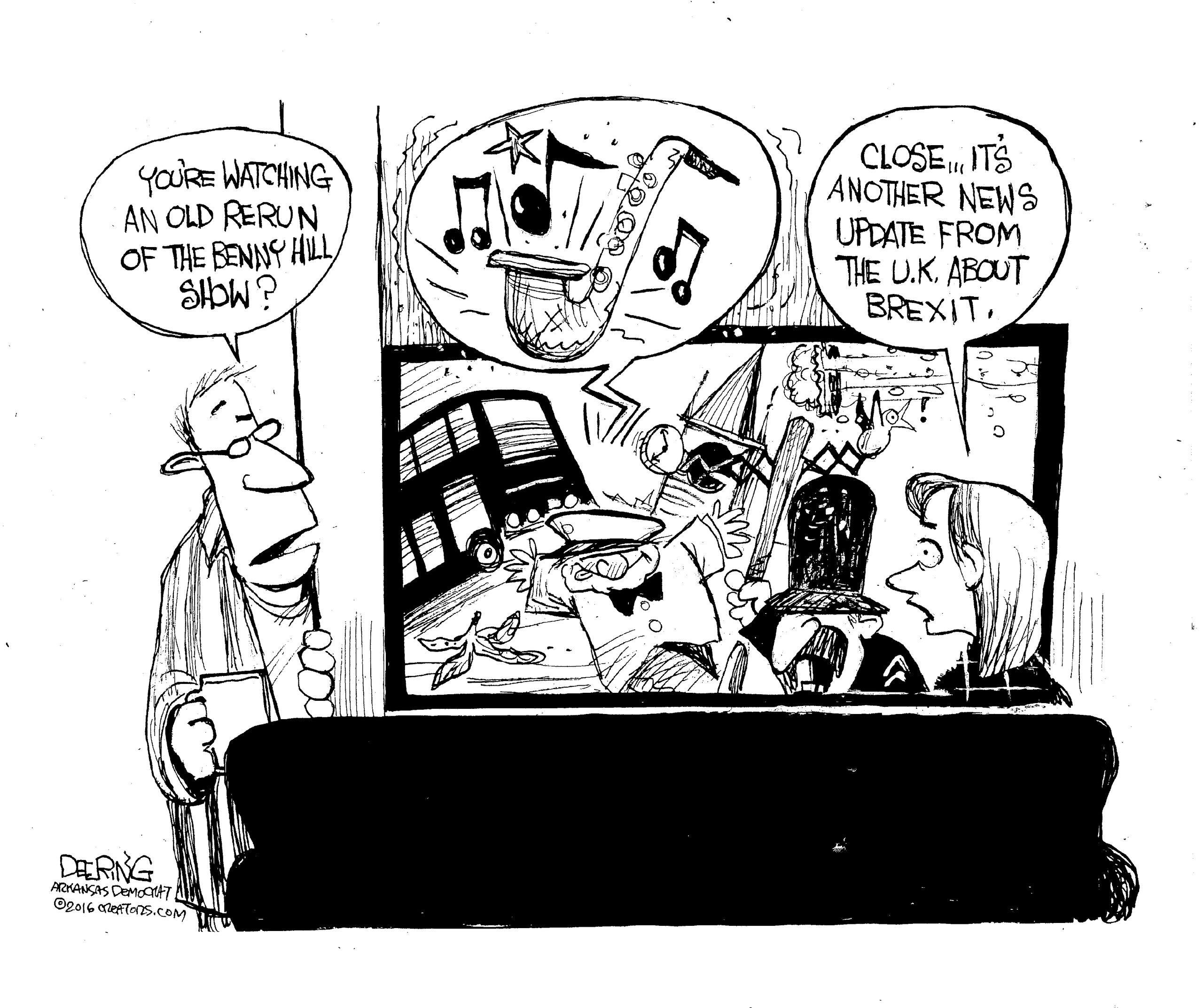 Political cartoon U.S. Brexit update | The Week