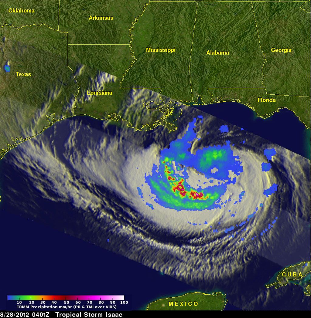 Satellites Show Hurricane Isaac From Space | Space