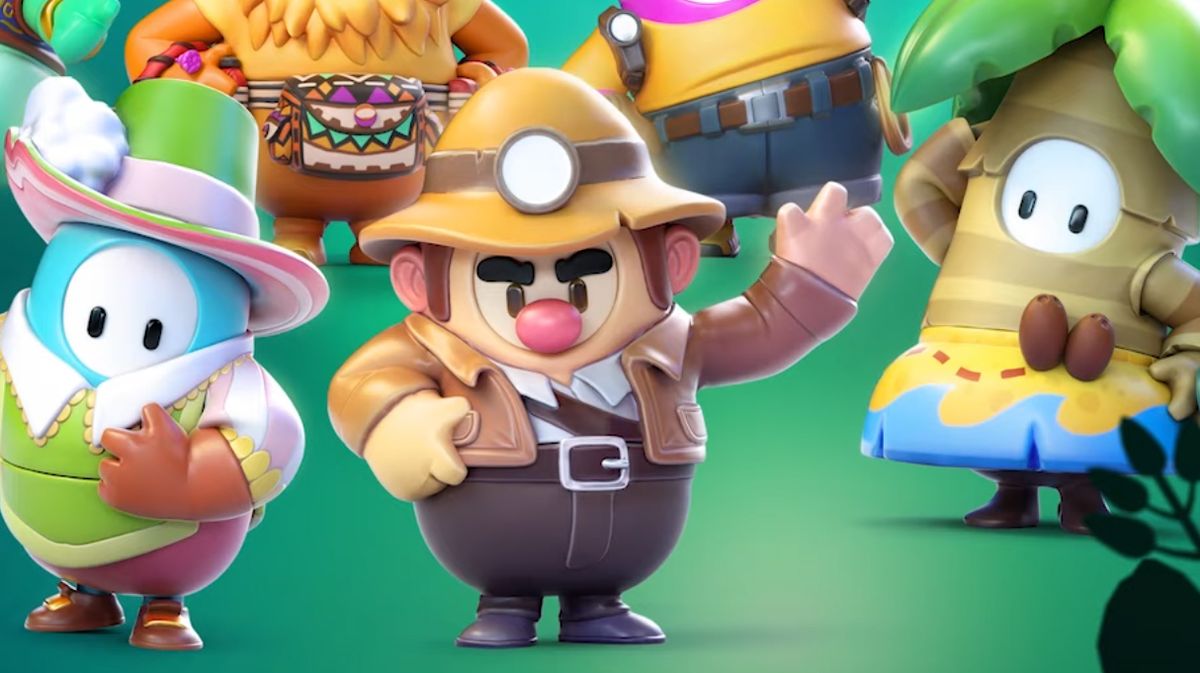 Fall Guys turns Spelunky Guy into a terrifying bean tomorrow | PC Gamer