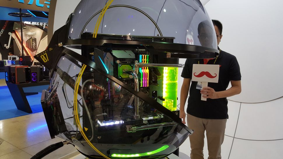 Check out the Winbot, Computex's selfie-taking smart PC case | PC Gamer