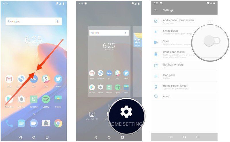 How to customize the Shelf on the OnePlus 6 | Android Central