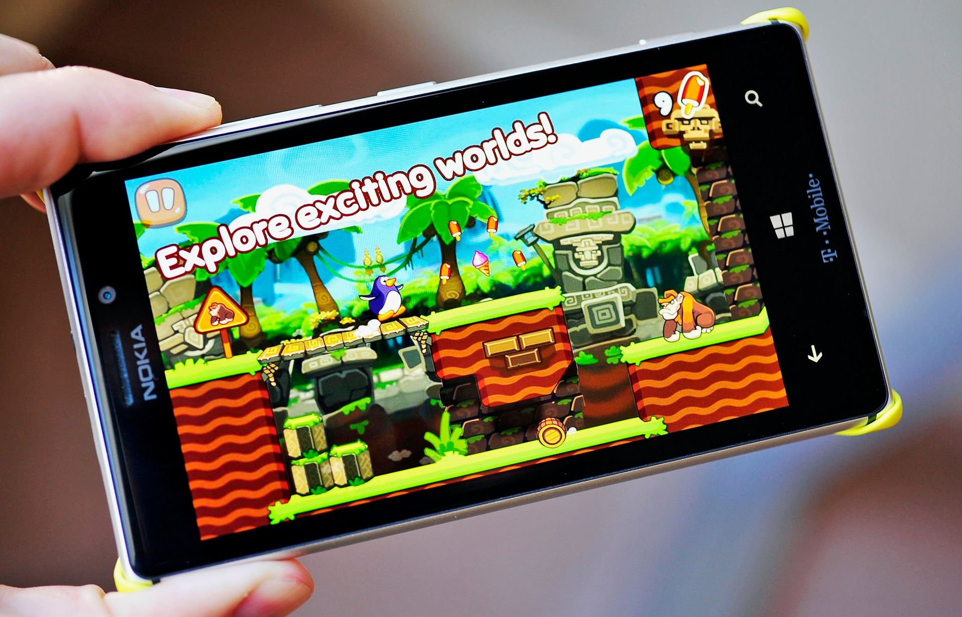 Hopping Penguin is one cool Windows Phone platforming game | Windows ...