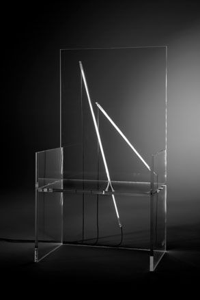 '7 Electric chairs' by Robert Wilson | Wallpaper