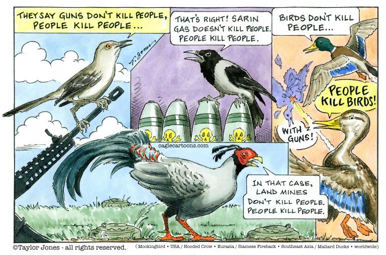 People kill people? | The Week