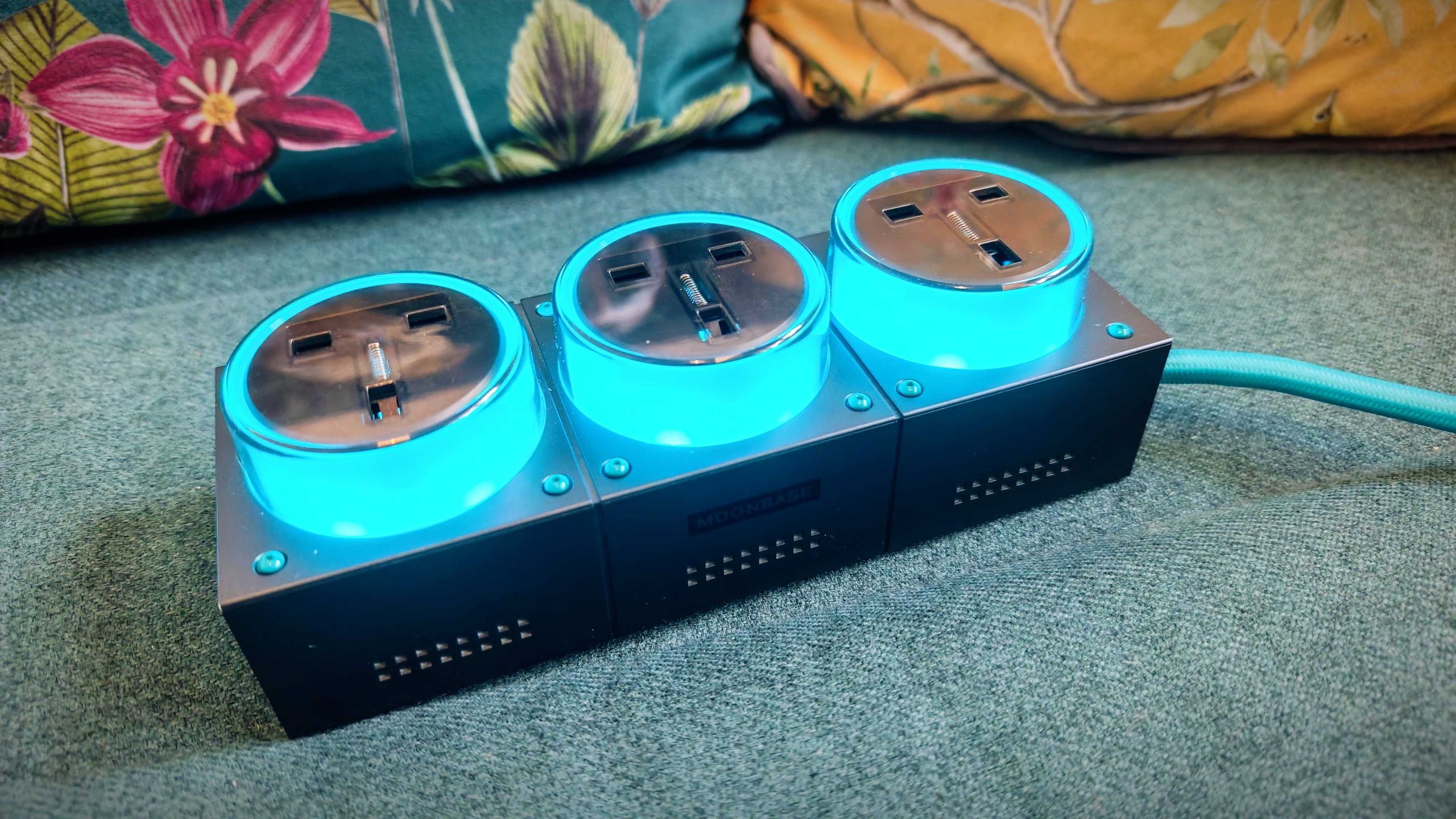 The Genki Moonbase is a power strip unlike any I've ever seen ...