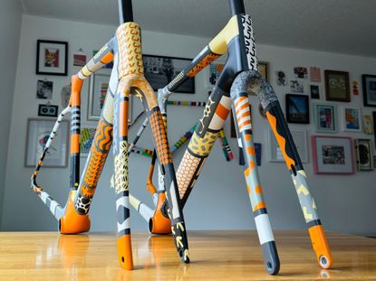 Spray paint mastery: How Dr. Curtis Bullock became one of cycling's ...