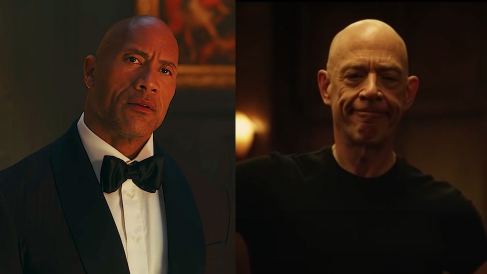 Dwayne Johnson Reveals J.K. Simmons’ Ripped Santa Claus For Red One ...