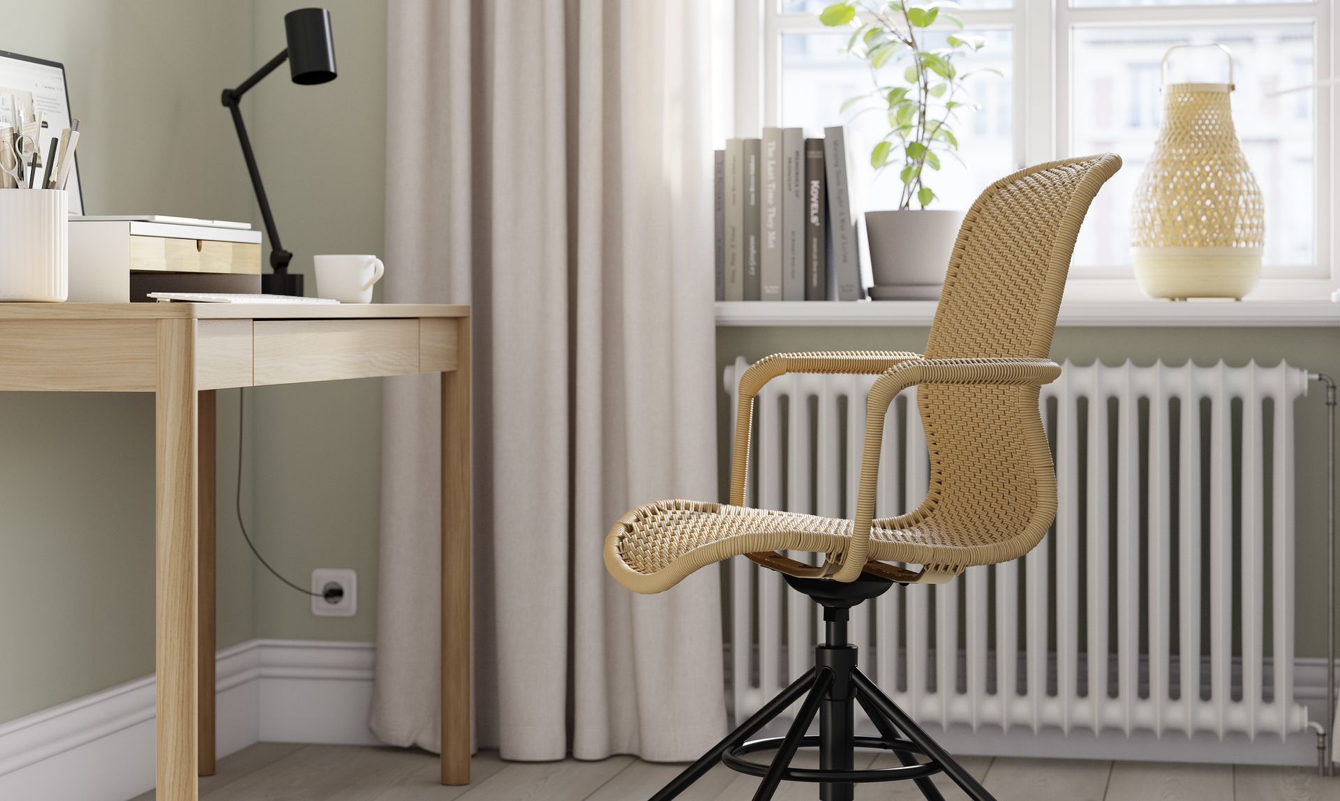 Did IKEA Just Make the Swivel Office Chair Stylish? | Livingetc