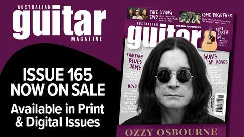 Australian Guitar #165 is on sale now, featuring a tribute to Ozzy ...