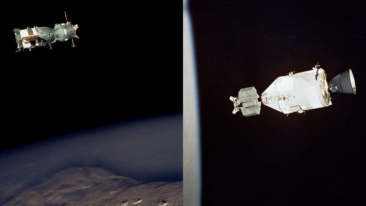 50 years after a historic handshake in space, the Apollo-Soyuz Test ...