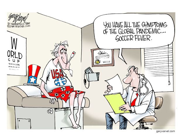 Editorial cartoon World Cup USA | The Week