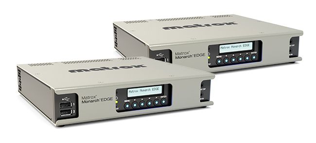 The Highly-Anticipated Matrox Monarch EDGE Encoders Now Shipping! | TV Tech