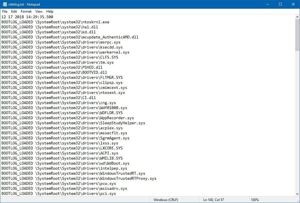 How to enable 'Boot Log' on Windows 10 | Windows Central